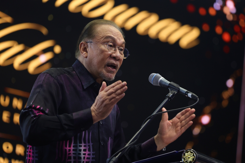 Anwar urges Malaysians to ‘work together as one strong force’ to drive ...
